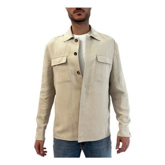 Eleventy Herren, Jacken, Beige, MGr&ouml;&szlig;e