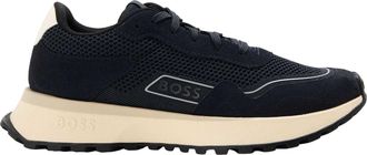 HUGO BOSS Jonah Sneaker f&uuml;r Herren, Wildleder (Dunkelblau)