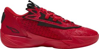 Puma Scoot Zeros II ODD CIT Basketball Schuhe f&uuml;r Herren, Wildleder (Rot)