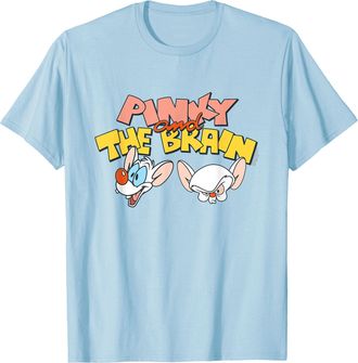 Animaniacs Pinky and The Brain Heads T-Shirt