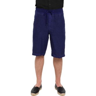120% Lino Herren, Shorts, Blau, LGr&ouml;&szlig;e