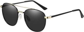 Generic Lunettes De Soleil For Hommes, Monture M&eacute;tallique, For La Conduite, Les Vacances, Les F&ecirc;tes(Black)