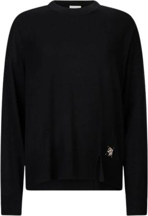 Liu Jo Femme, Pulls, Noir, Taille: 40 FR Mf5375 Ma16R-22222 Tricot Ras du Cou