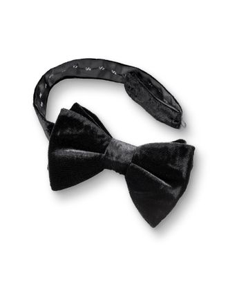 CHARLES TYRWHITT Vorgebunden Samtfliege - Schwarz