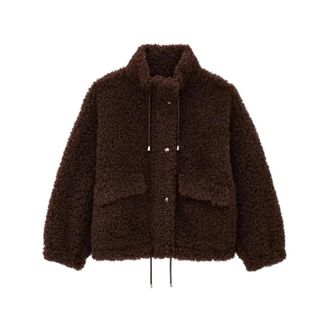 BA&SH Kunstpelzjacke - - Jackets - Damen - Braun - XS