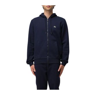 Lacoste Full Zip Hoodie - - Sweatshirts & Hoodies - Herren - Blau - 3XL