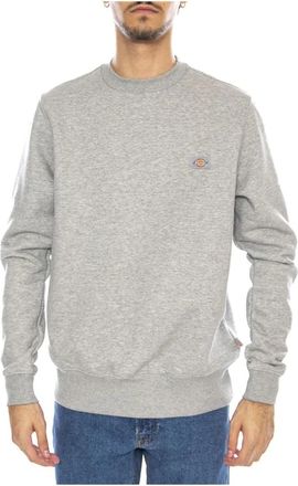 Dickies Homme, Sweatshirts et sweats &agrave; capuche, Gris, Taille: M Oakport Crewneck