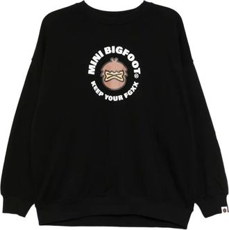 Fingercroxx sweat à imprimé graphique - Noir
