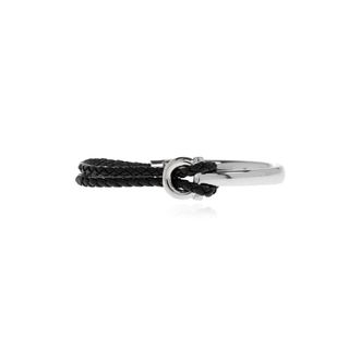 Ferragamo Armband mit Logo - - Accessories - Herren - Schwarzk - S