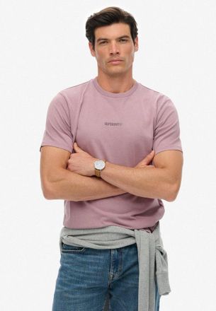 Superdry Rundhalsshirt MICRO LOGO T SHIRT