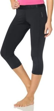 Reebok WOR Capri B86320 Damen Sporthose / Caprihose / Trainingshose Schwarz L