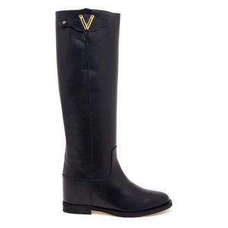 Via Roma 15 High Boots - - Shoes - Damen - Schwarzk - 37 EU