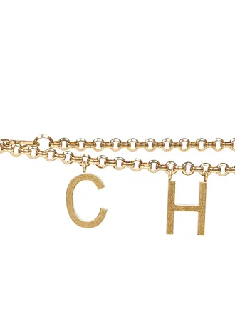 Chlo&eacute; Womens Jewellery Belt Gold Brass Chain