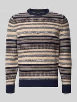 Barbour Pullover aus Wolle mit Rundhalsausschnitt