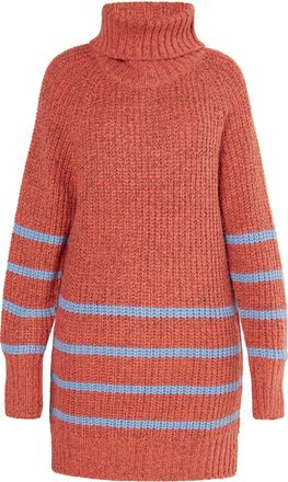 Usha Strickpullover Damen Vintage Rot