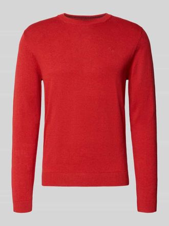 Tom Tailor Regular Fit Strickpullover aus reiner Baumwolle