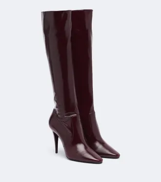 Saint Laurent Bottes Capucine en cuir