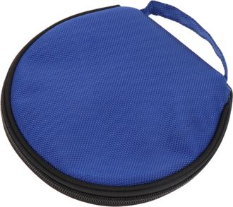 Angoily Tragbare Cd-Aufbewahrungstasche mit Reißverschluss Fächer Kapazität Leichter Organizer für Auto Reise und Zuhause Schutz vor Kratzern und Feuchtigkeit