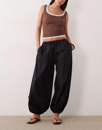 Cotton On Rio - Ballonhose in Schwarz