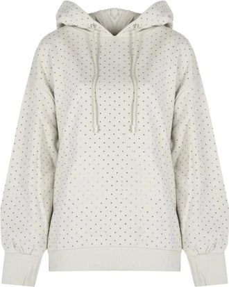 Patrizia Pepe SweaT-shirt &agrave; capuche - Femme - Sweatshirts et sweats &agrave; capuche - Beige - Taille: 30 FR