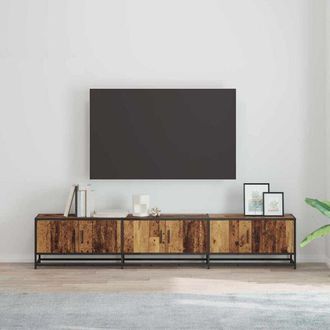 vidaXL Vidaxl - Meuble tv Bois ancien 210 x 35 x 41 cm Bois ding&eacute;nierie