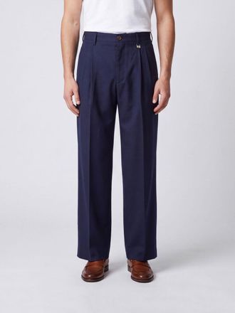 Vivienne Westwood Pantalon Homme couleur Bleu Marine