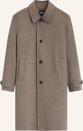 HUGO BOSS Mantel C-Clark-Df-264f Relaxed Fit braun