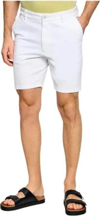 HUGO BOSS Homme, Shorts, Blanc, Taille: W31 Bermuda en coton