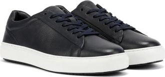 Ben Sherman Ace Cupsole Leather Baskets pour homme Bleu marine, bleu, 44 EU