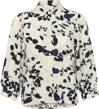Part Two Femme, Blouses et Chemises, Multicolore, Taille: 46 FR After Midnight Artflower Print Shirt