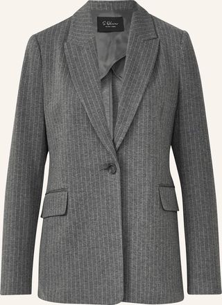 s.Oliver Black Label S.Oliver Black Label Blazer grau