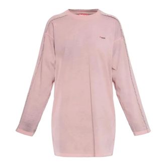 Diesel D-Aliene Mini Kleid - - Sweatshirts & Hoodies - Damen - Rosa - M
