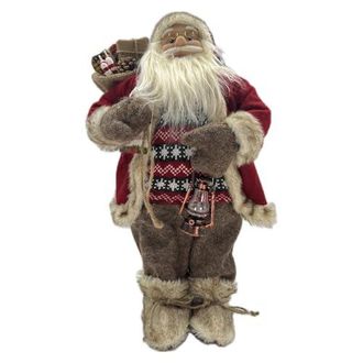 Imma 5810P Weihnachtsmann f&uuml;r den Innenbereich, klein, 45 cm, rot, small 45cm C