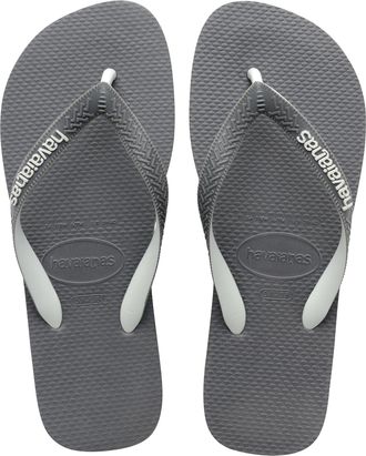 Havaianas Brasil Logo, ikonische, bequeme und langlebige Badelatschen mit Brasilien- Flagge und rutschfester Sohle mit farbigen Streifen, Unisex-Erwachsene
