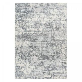 Un amour de tapis Tapis salon et chambre 80x150 gris rectangle tiss&eacute; motif abstrait BERLO