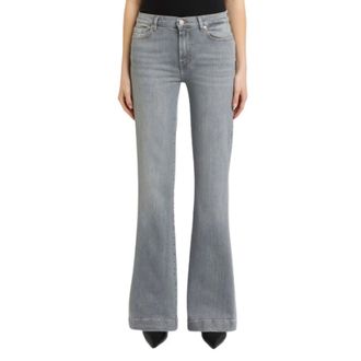 7 For All Mankind Femme, Jeans, Gris, Taille: W28 Dojo Riverstone