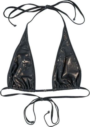 Diesel Femme, Maillots de bain, Noir, Taille: 38 FR Corinne-Utlt Triangle Bikini Top