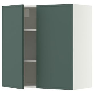 IKEA METOD Wandschrank mit B&ouml;den und 2 T&uuml;ren