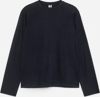 Arket Langarmshirt -Blau