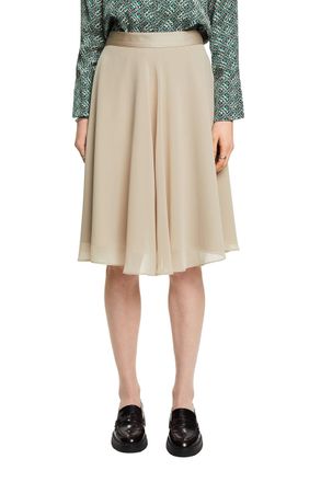 Esprit Collection Damen 992eo1d301 Rock, Dusty Green, 32 EU