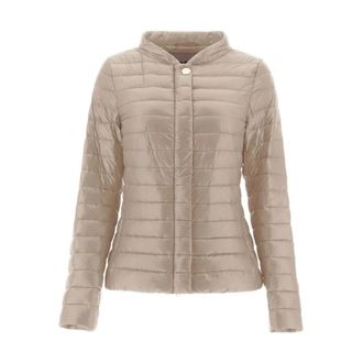 Herno Elena Kurze Daunenjacke - - Jackets - Damen - Beige - XS