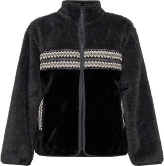 UGG Marlene Fleecejacke mit Stehkragen - Schwarz