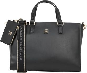 Tommy Hilfiger Sac Femme Tasche Joy à Bandoulière, Noir (Black), Taille Unique