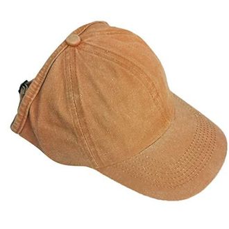 Generic Casquette de Coureur Ext&eacute;rieur R&eacute;glable Baseball Queue de Cheval Femme Homme Chapeau de Soleil Casquette &agrave; Visi&egrave;re Casquettes de Baseball Casquette Pr