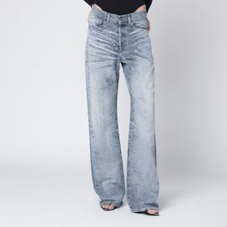 Diesel 1971 D-Sent Jeans aus hellblauem stonewashed Denim