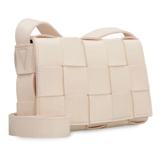 Bottega Veneta Femme, Sacs, Rose, Taille: ONE Size Cassette Small Crossbody Bag