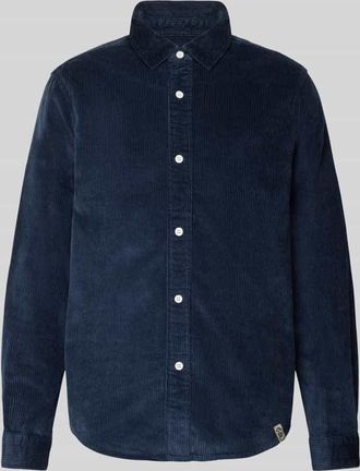 Superdry Regular Fit Hemdjacke aus Cord mit Kentkragen