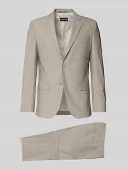 Daniel Hechter Regular Fit Anzug mit Viskose-Anteil