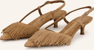 Jeffrey Campbell Slingpumps Lasso-Me beige