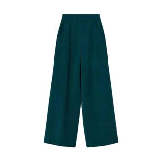 Twinset Dunkelgr&uuml;ne Damen Hose - - Trousers - Damen - Gr&uuml;n - XS